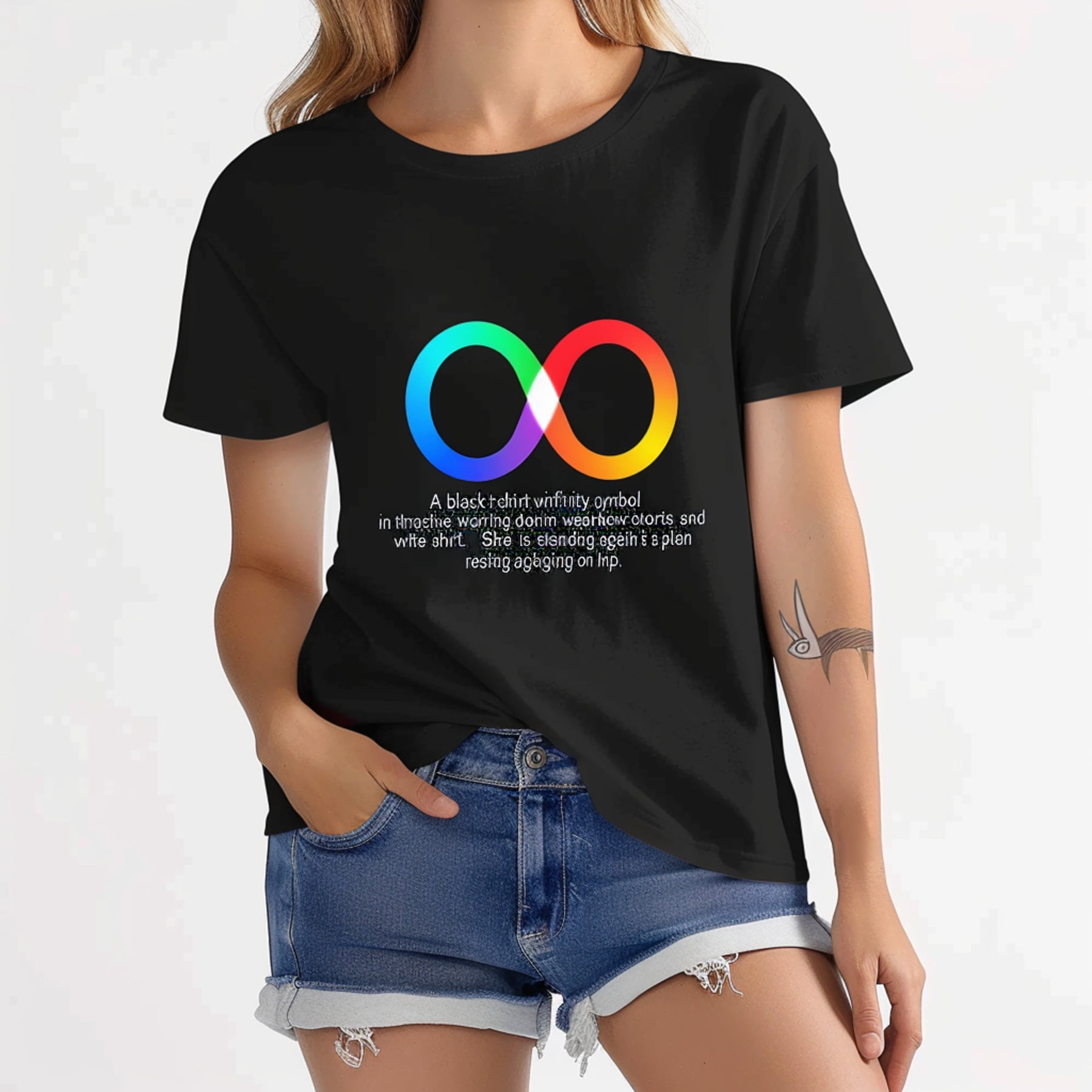 Bold and Beautiful: Exploring the Allure of Black Tees with Vibrant ...