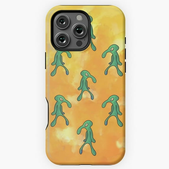 Bold and Brash Yellow Ocean Abstract iPhone Case 11 12 13 14 15 16 17 ...