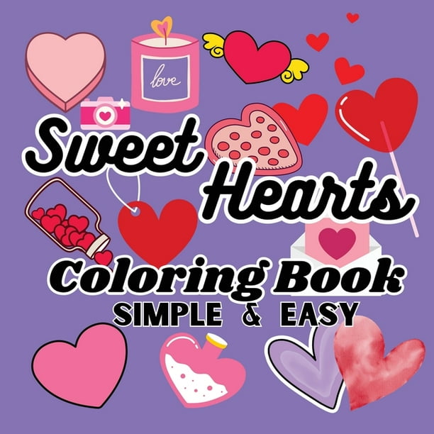 sweet hearts coloring pages