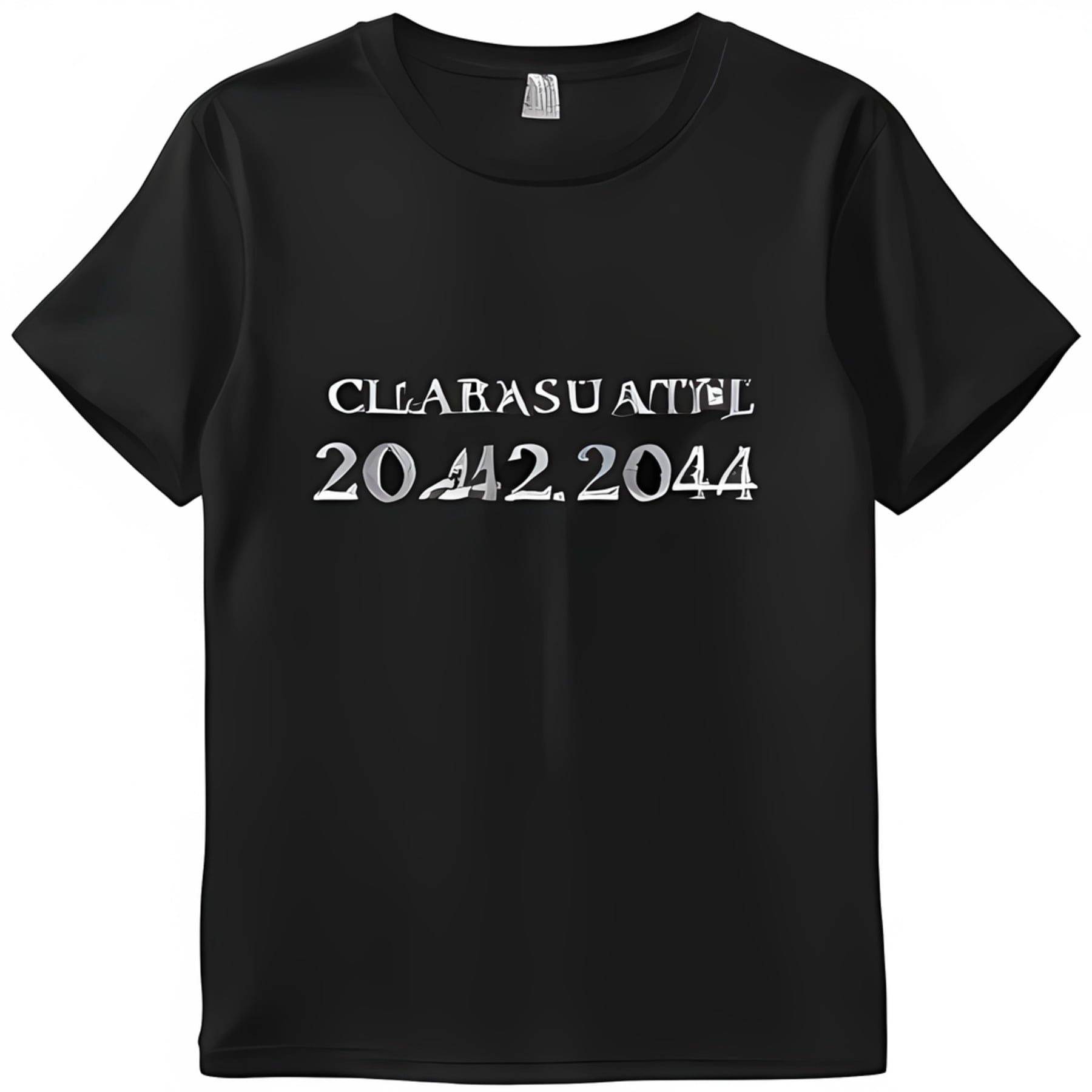 Bold and Modern CLARAS sicureza estab T-Shirt Design with Clean White ...