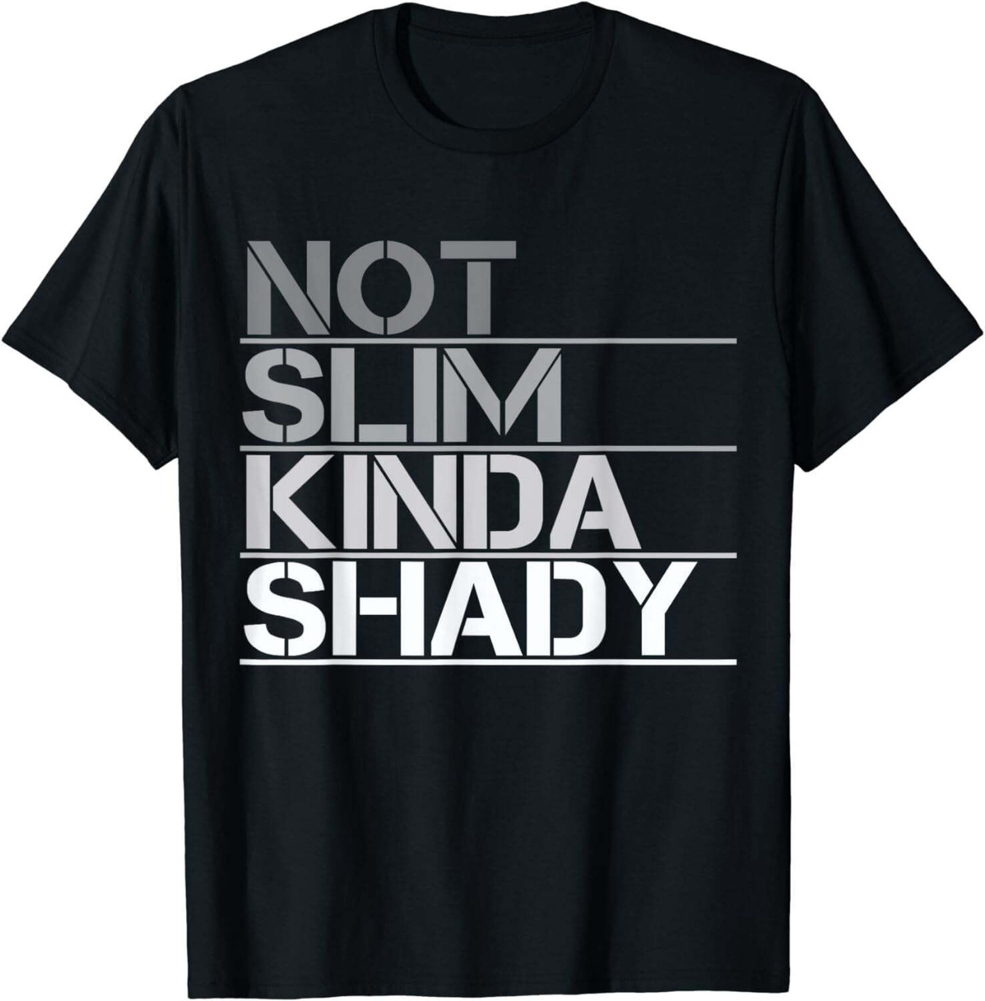 Bold and Mysterious - A Shady T-Shirt for the Not-So-Slim - Walmart.com