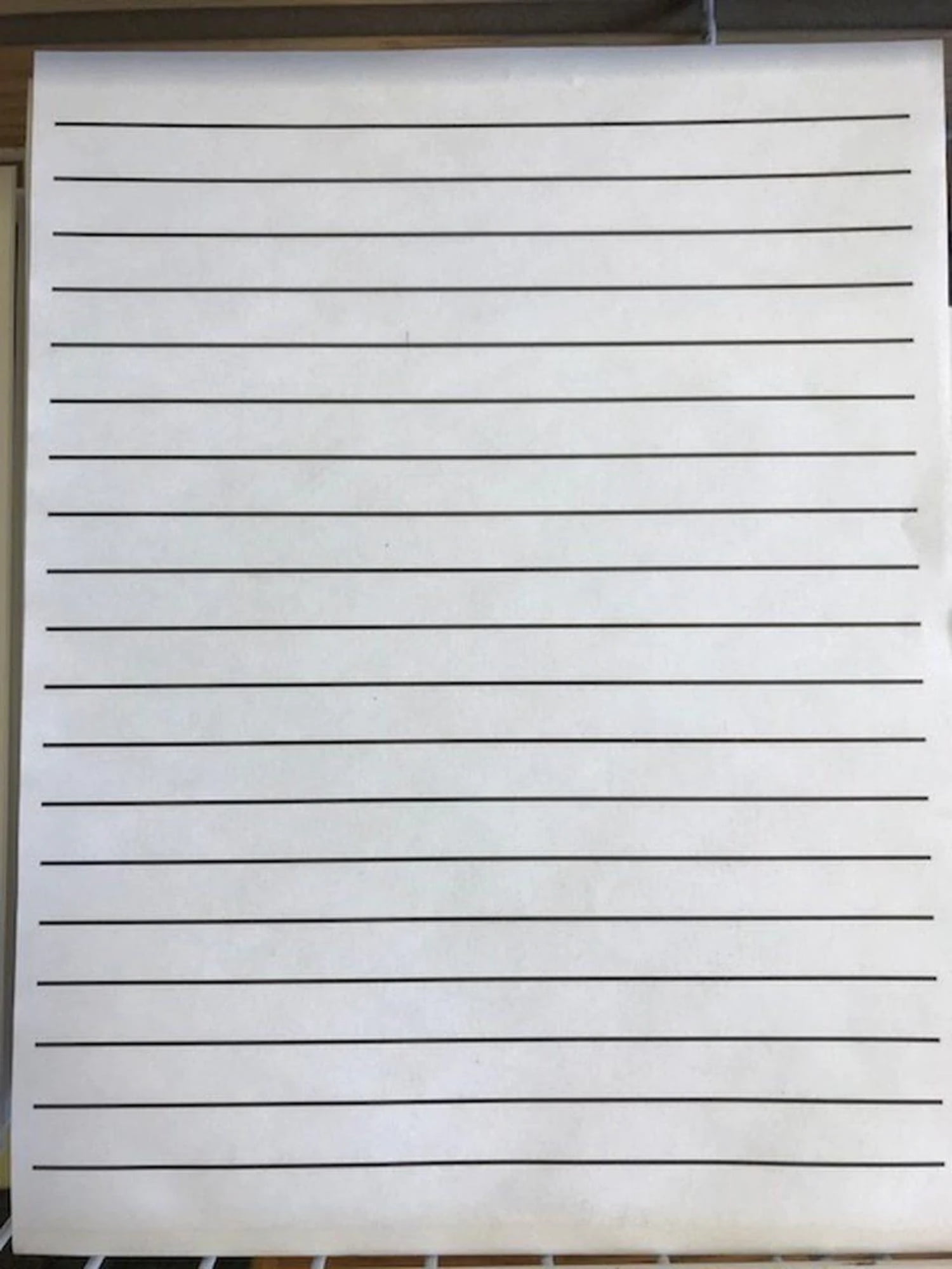 Bold line writing paper 1/2 apart - Walmart.com