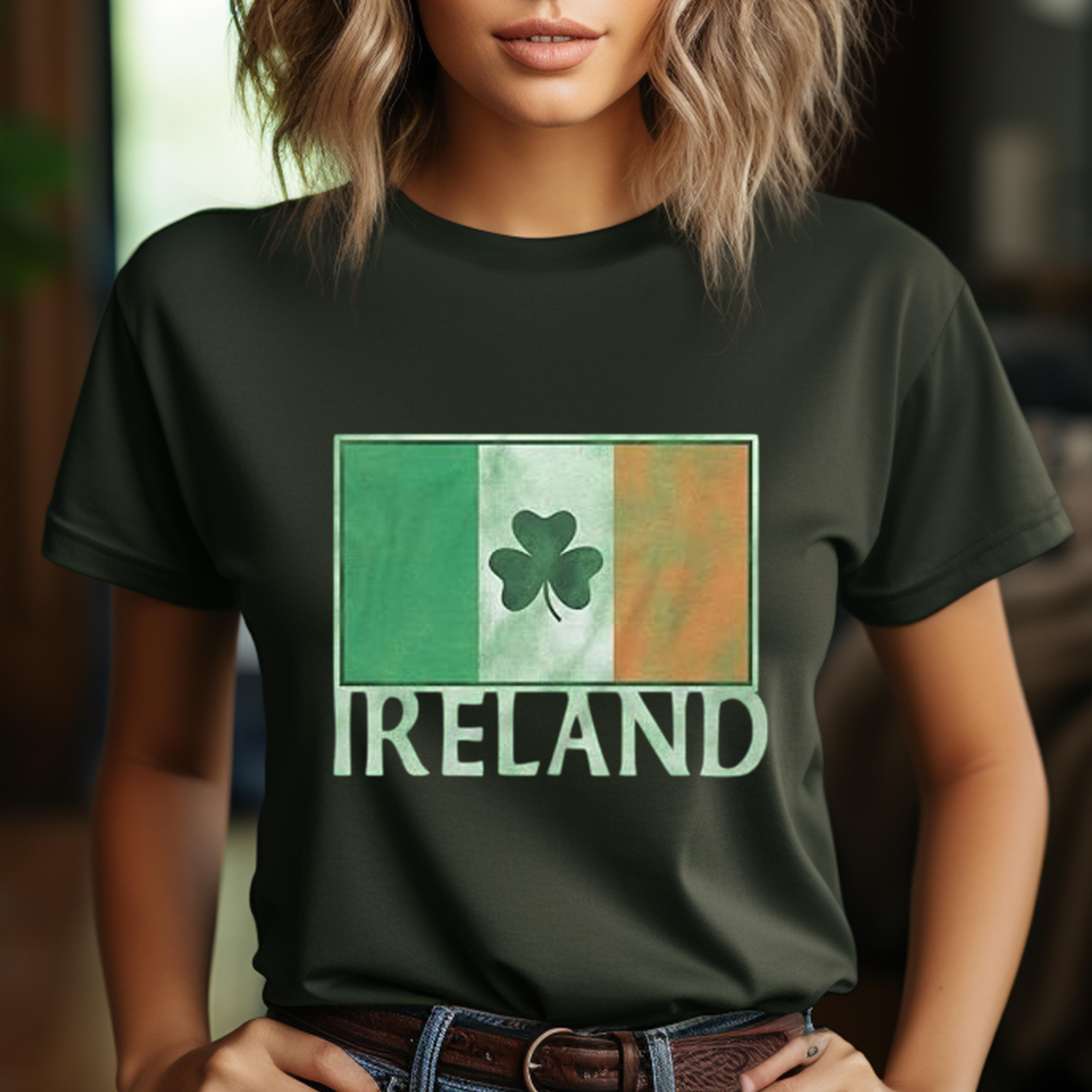 BoldEra Clothing Men's Ireland Shamrock T-Shirt, Sweatshirt, Hoodie ...