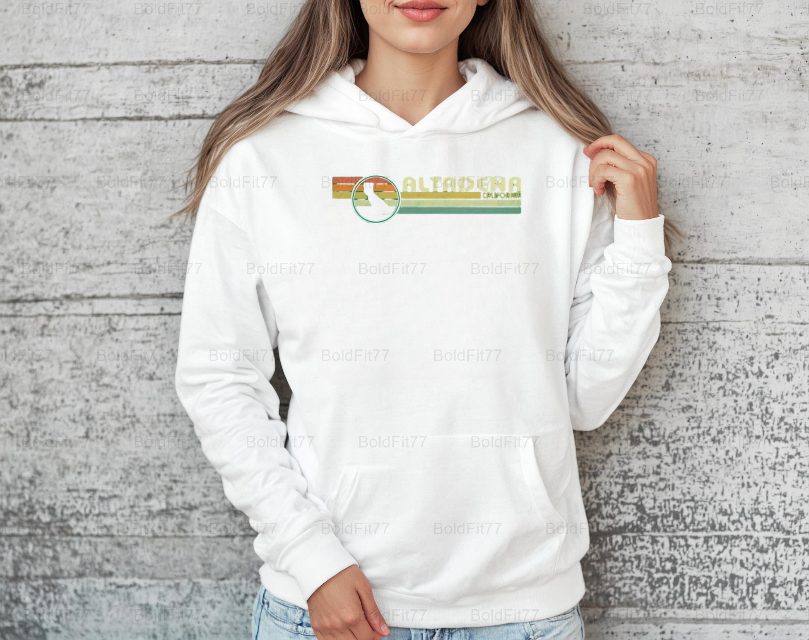 BoldFit77 Altadena California Vintage 1980s Style Graphic, Retro City ...