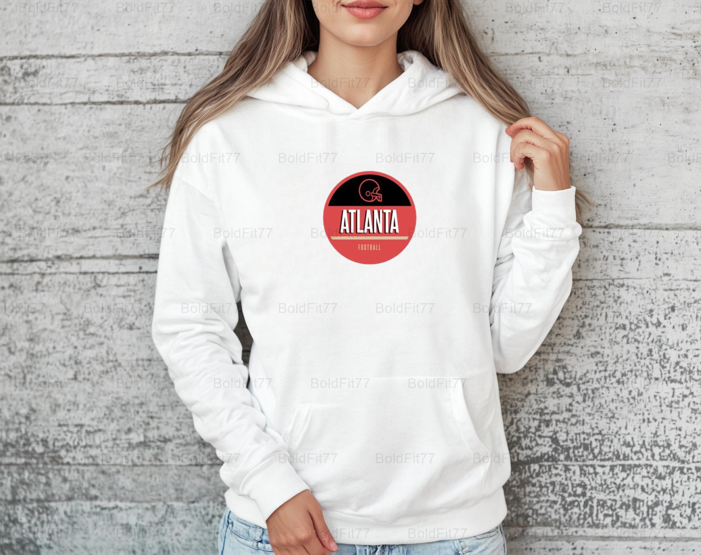 BoldFit77 Classic Atlanta Retro Football Style, Vintage Falcons Team ...