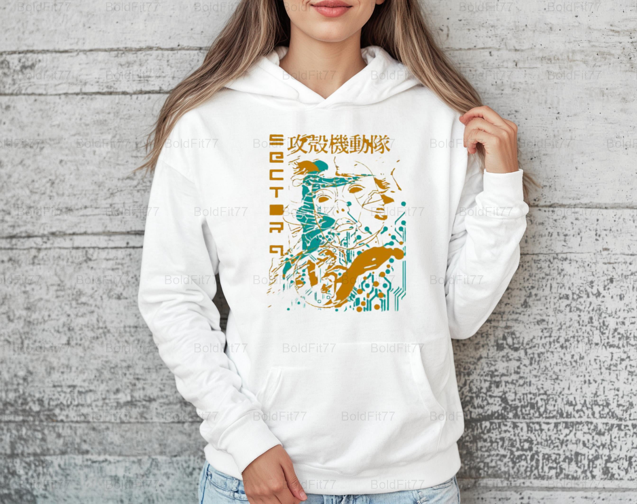 BoldFit78 Ghost In The Shell Retro Vintage Anime Graphic, Cyberpunk Sci ...