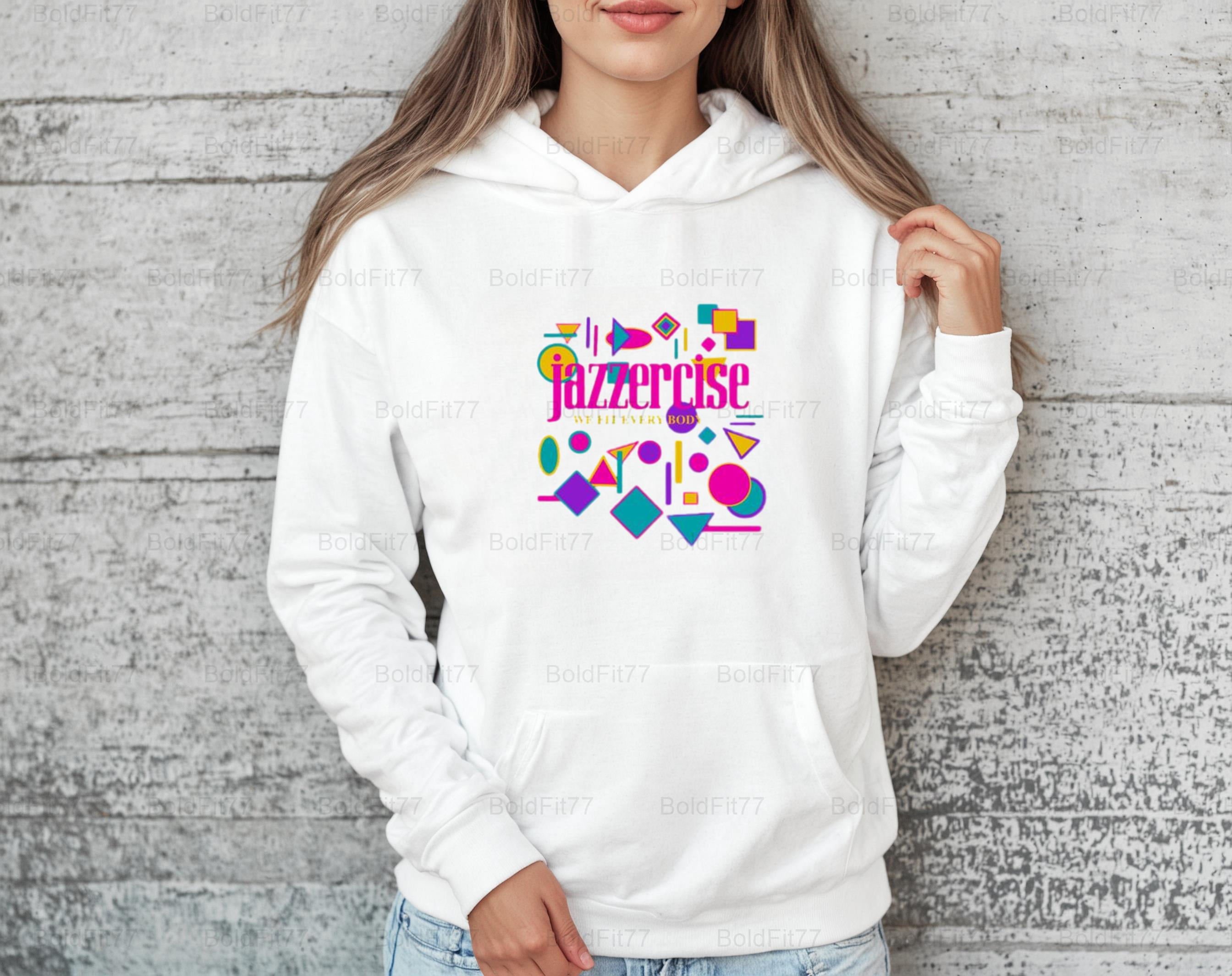 BoldFit78 Iconic Jazzercise Retro Vintage Style Graphic Art Look Retro ...
