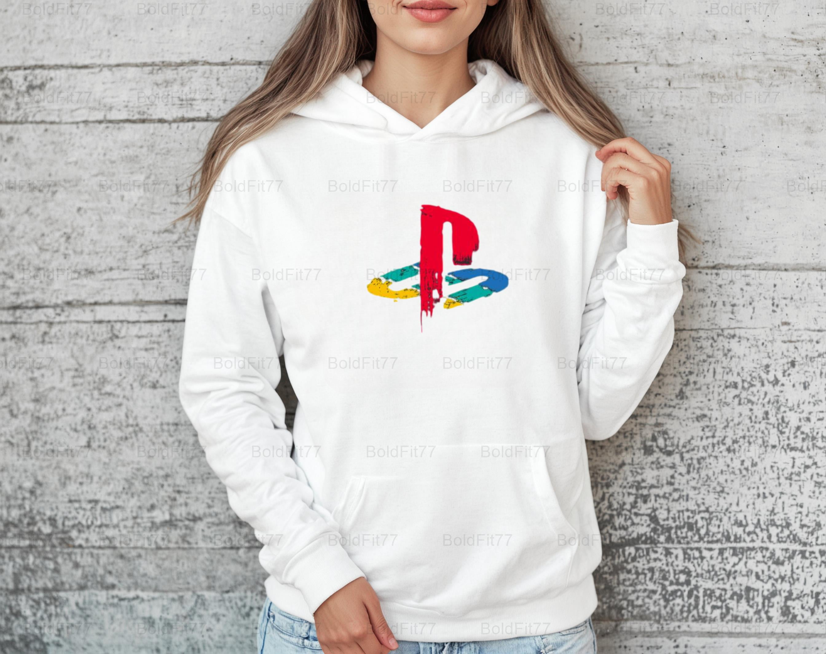BoldFit78 Iconic Retro PlayStation Console Graphic Design Style Art ...