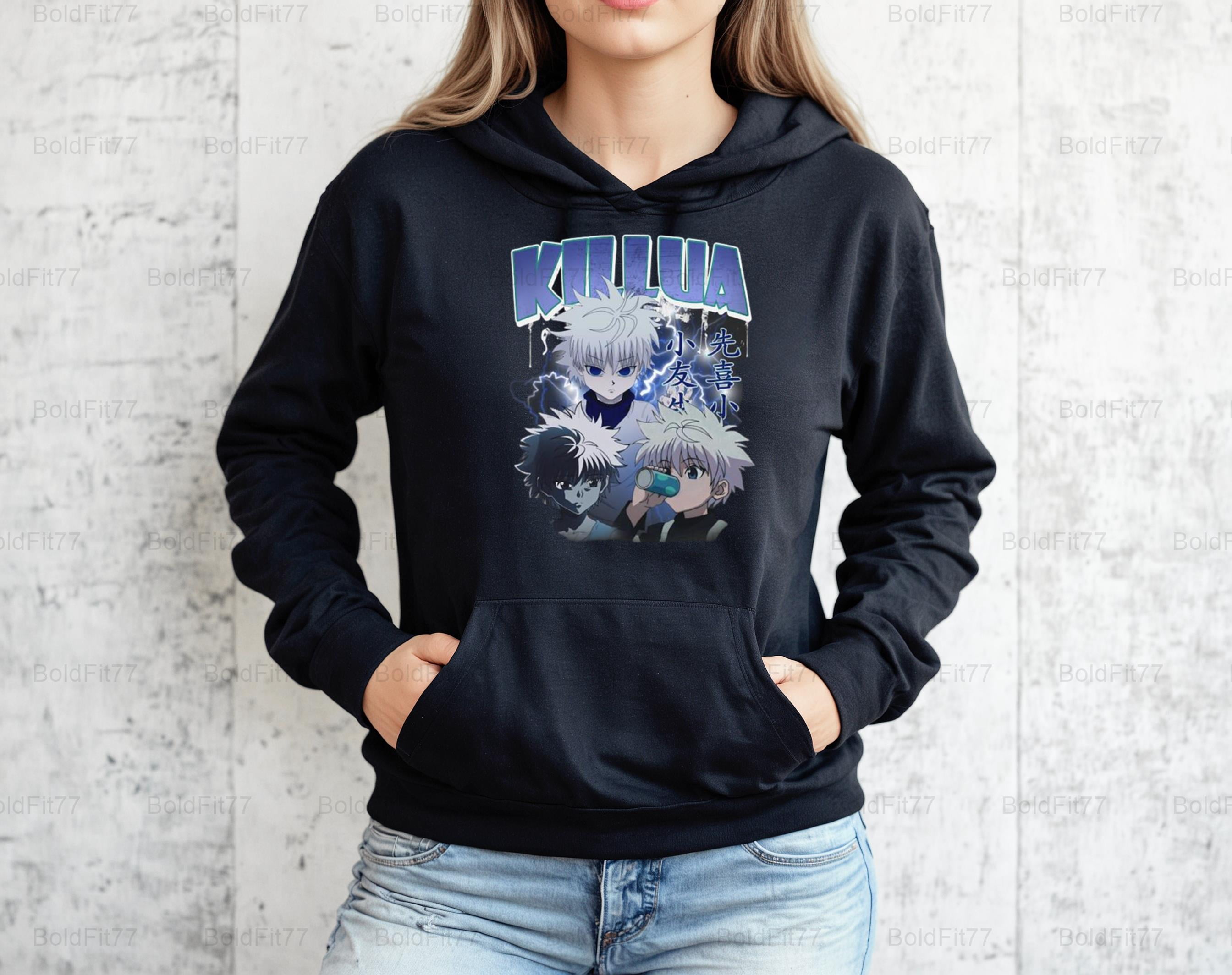 BoldFit78 Killua Zoldyck Vintage Hunter x Hunter Graphic Style, Anime ...