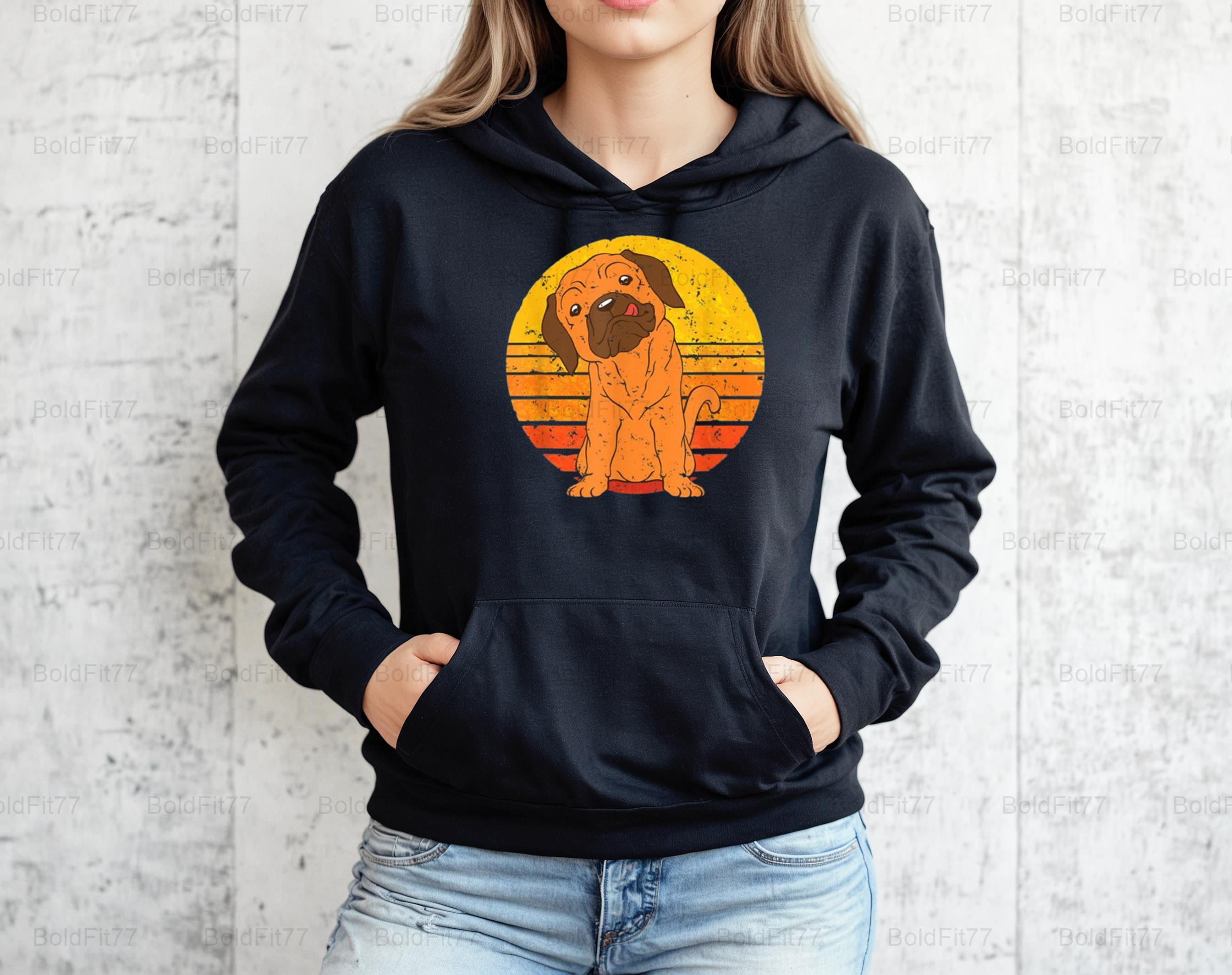 BoldFit78 Retro Puggle Dog Breed Graphic Design Style Cute Art, Pug ...