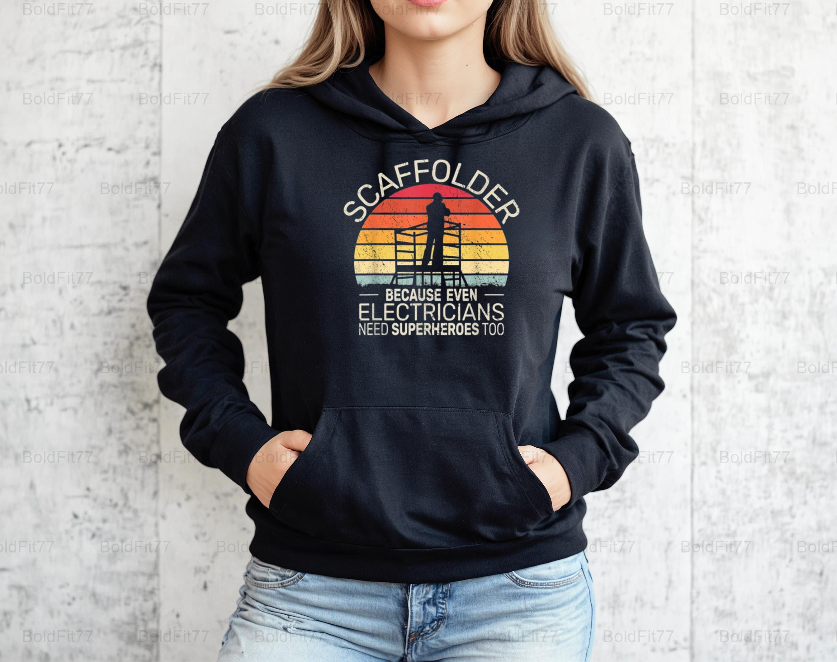 BoldFit79 Scaffolder Because Retro Funny Scaffolding Quote, Trade Humor ...