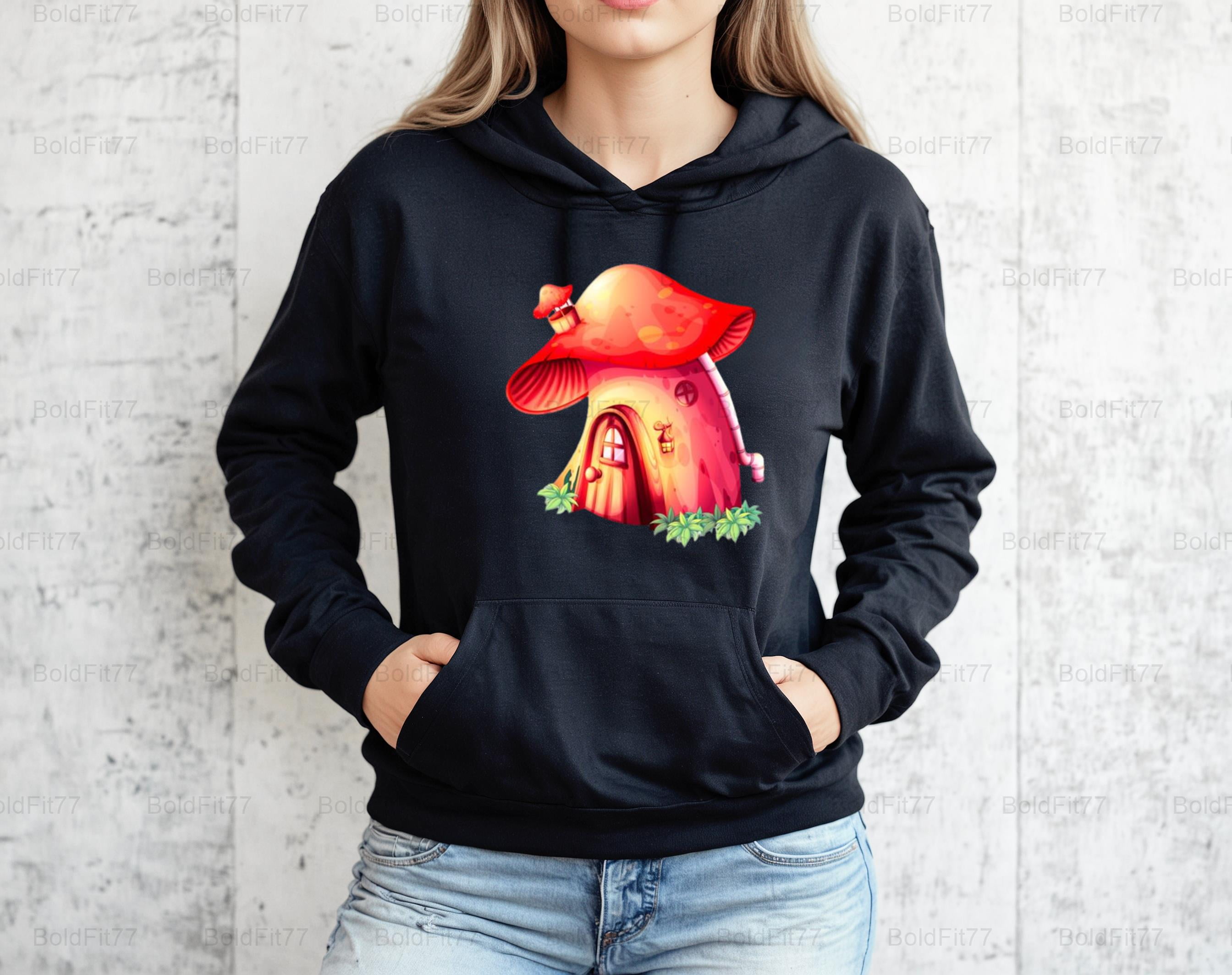 BoldFit79 Vintage Merry Mushroom Style Graphic Design Art Look Retro 5 ...