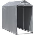 BoldGear 6' x 3' Small Bike Tent Storage with PE Fabric and Steel Frame ...