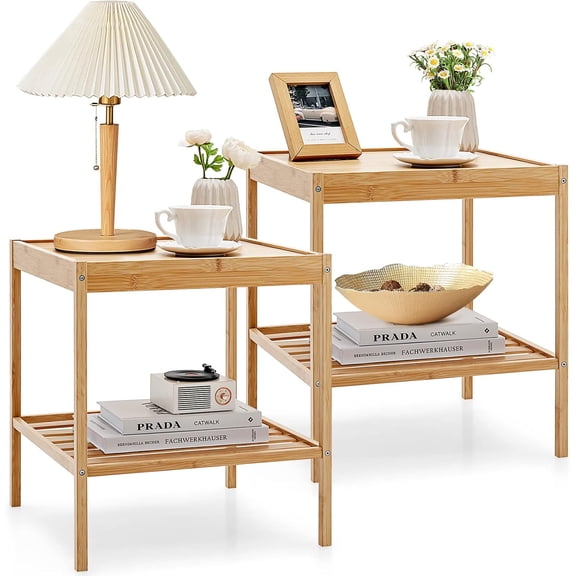 Natural Wood Nightstands for Home