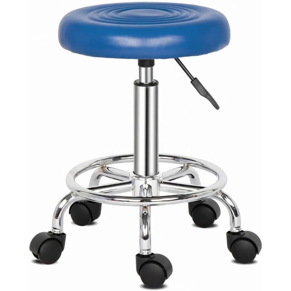 BoldGear Round Bar Stool with Lines Rotation Counter Adjustable Height ...
