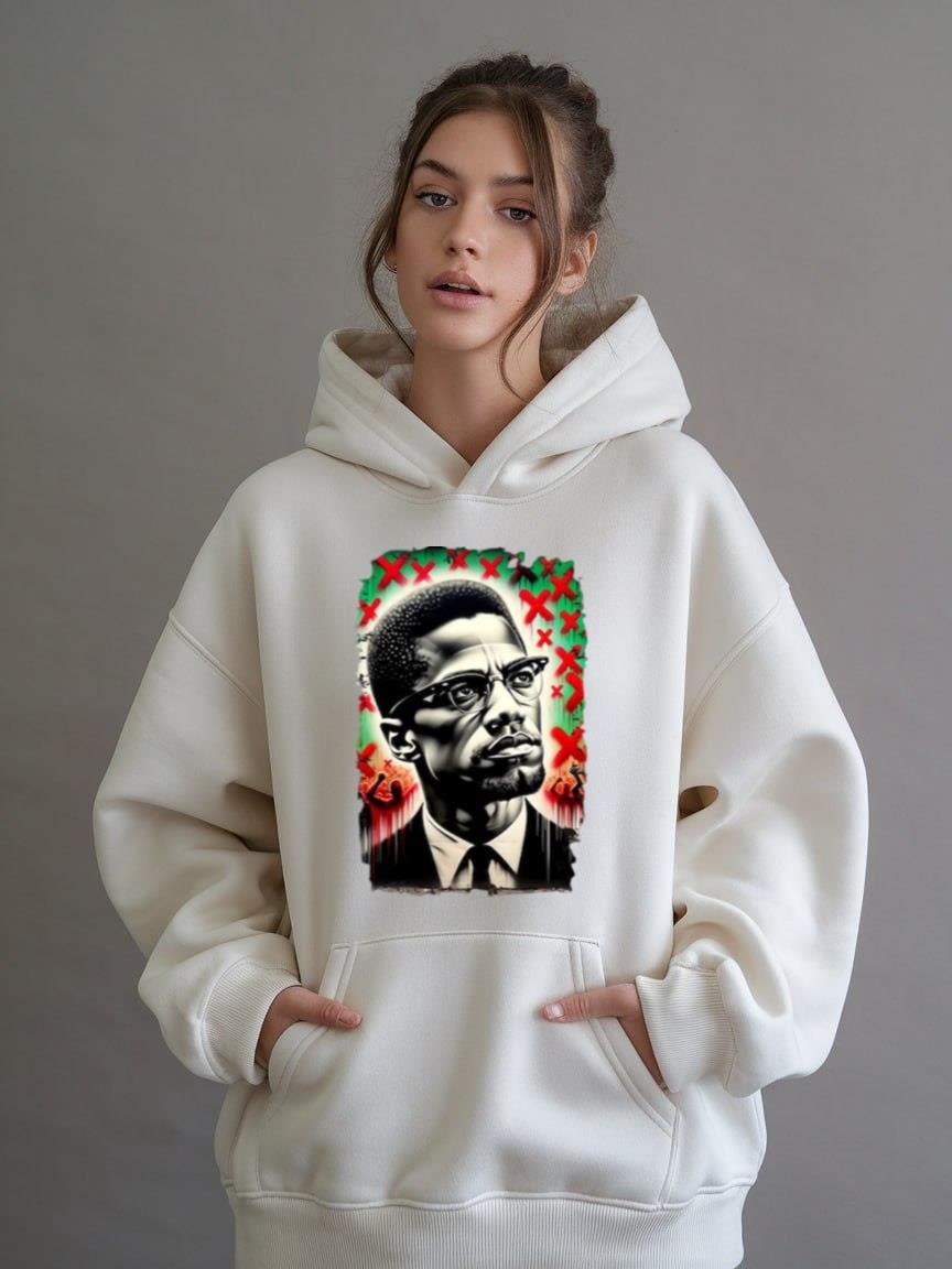 BoldPrints Malcolm X Black History Month Shirt/Sweatshirt/Hoodie ...