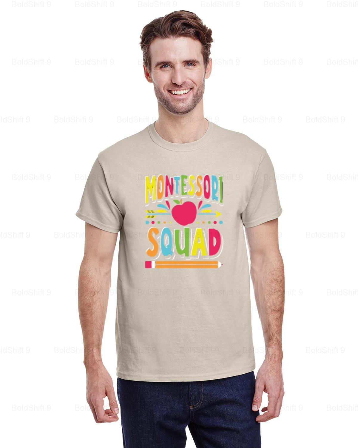 BoldShift 9 Montessori Teacher Preschool Squad Learning, for men ...