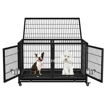 DIGGS Evolv Dog Crate, Safe, Durable Kennel with Removable Ceiling ...