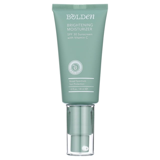 Bolden Brightening SPF 30 Moisturizer | Daily Face Sunscreen with Vit C ...