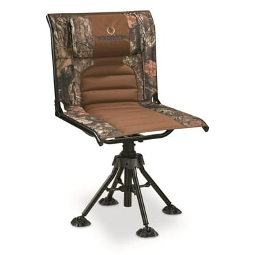 HAWK Big Denali Luxury Rotating Swivel Blind Chair for Silent Outdoors ...