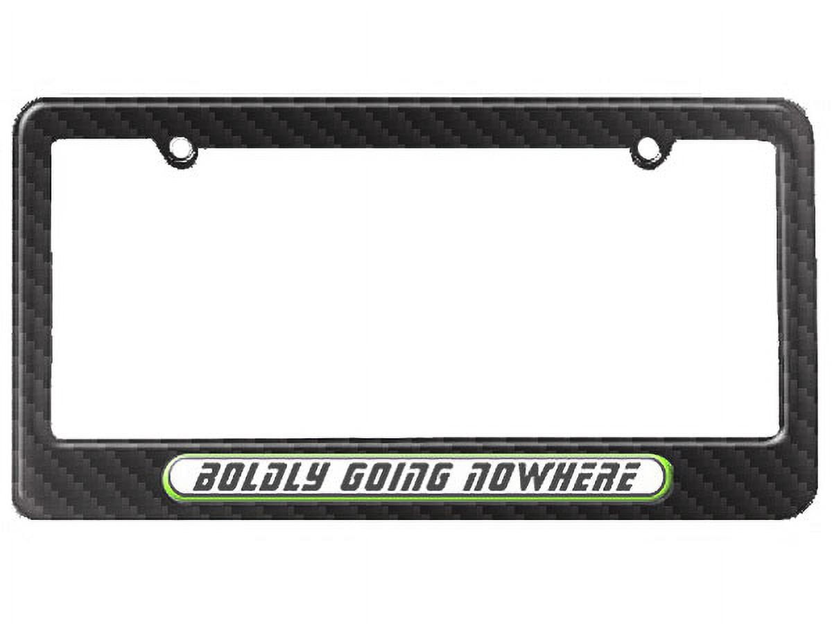 Nerdy License Plate Frames