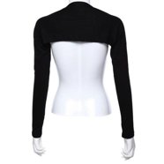 Muslim Shrug Womens Long Sleeved Bolero Style Arm Sleeves Islam Hijab ...