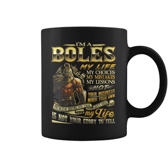 Boles Family Name Boles Last Name Team Coffee Mugs - Walmart.com