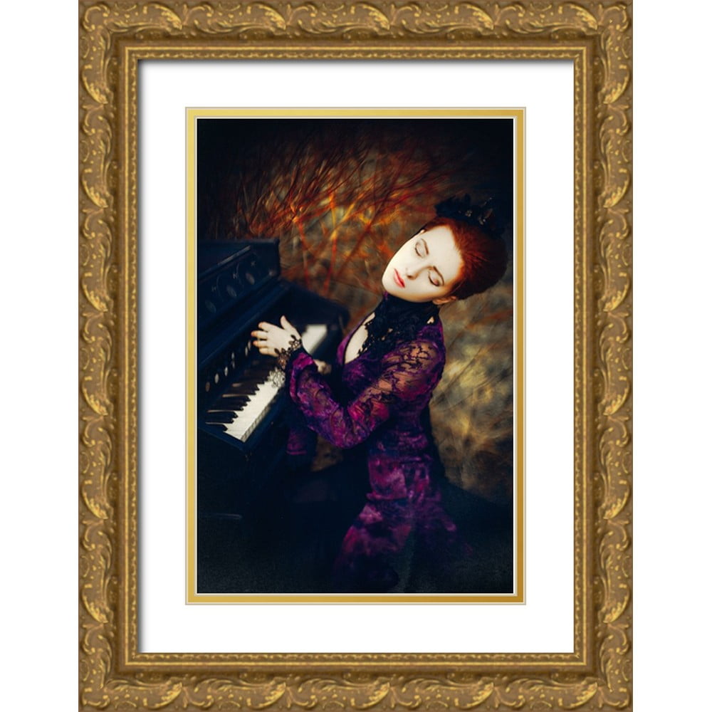 Bolgov (Axe), Ruslan 11x14 Gold Ornate Wood Framed with Double Matting ...