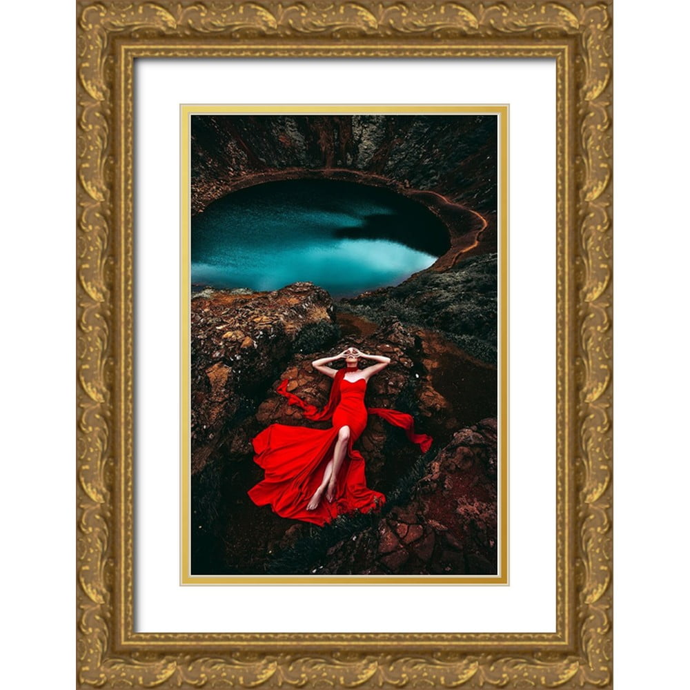 Bolgov (Axe), Ruslan 11x14 Gold Ornate Wood Framed with Double Matting ...