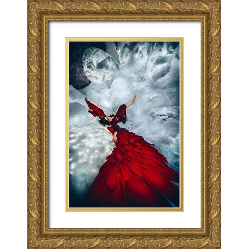 Bolgov (Axe), Ruslan 23x32 Gold Ornate Wood Framed with Double Matting ...