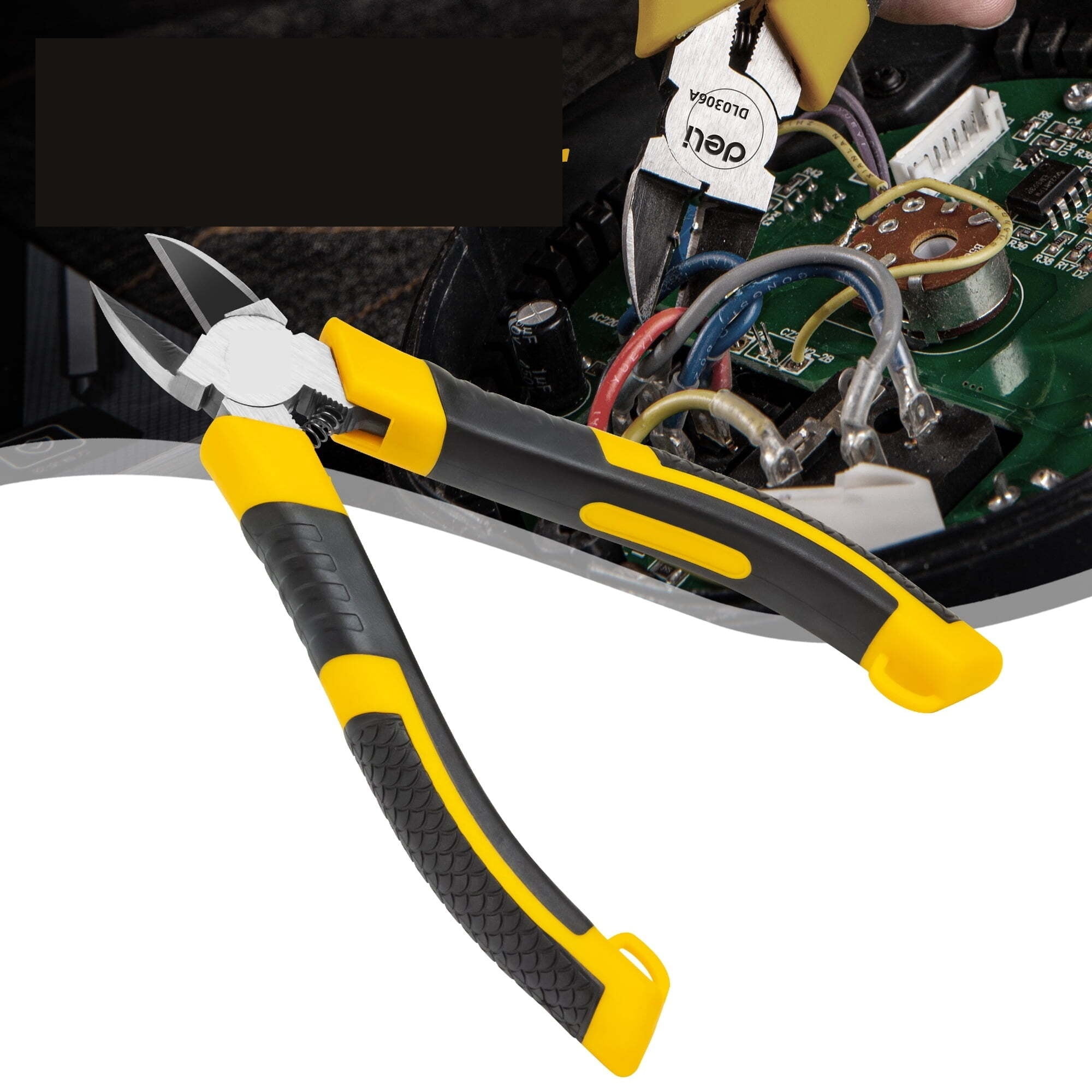 Boli 6-inch Heavy Duty Wire Cutters,Flush Cut Side Cutting Pliers with ...