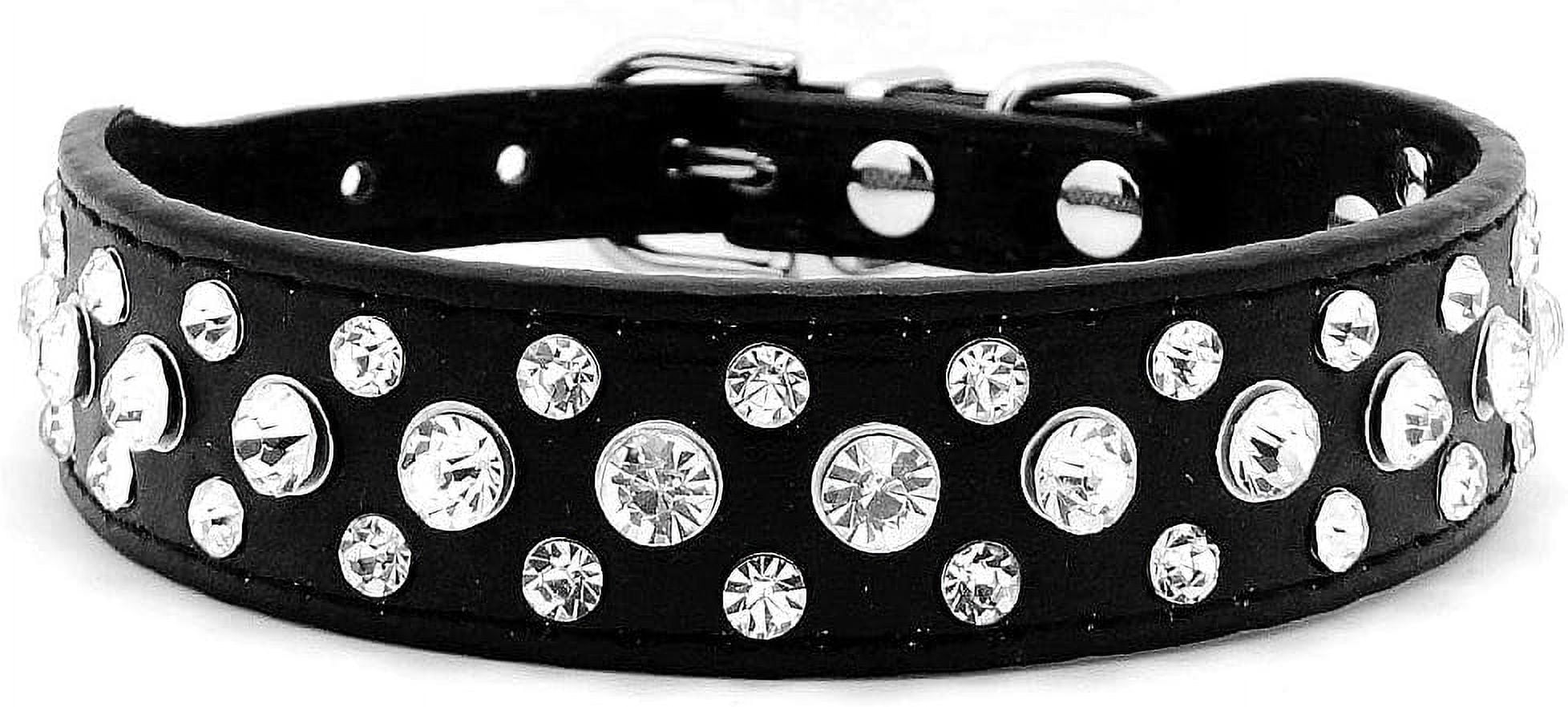 Boliang Bling Rhinestone PU Leather Crystal Diamond Pet Dog Cat Puppy ...