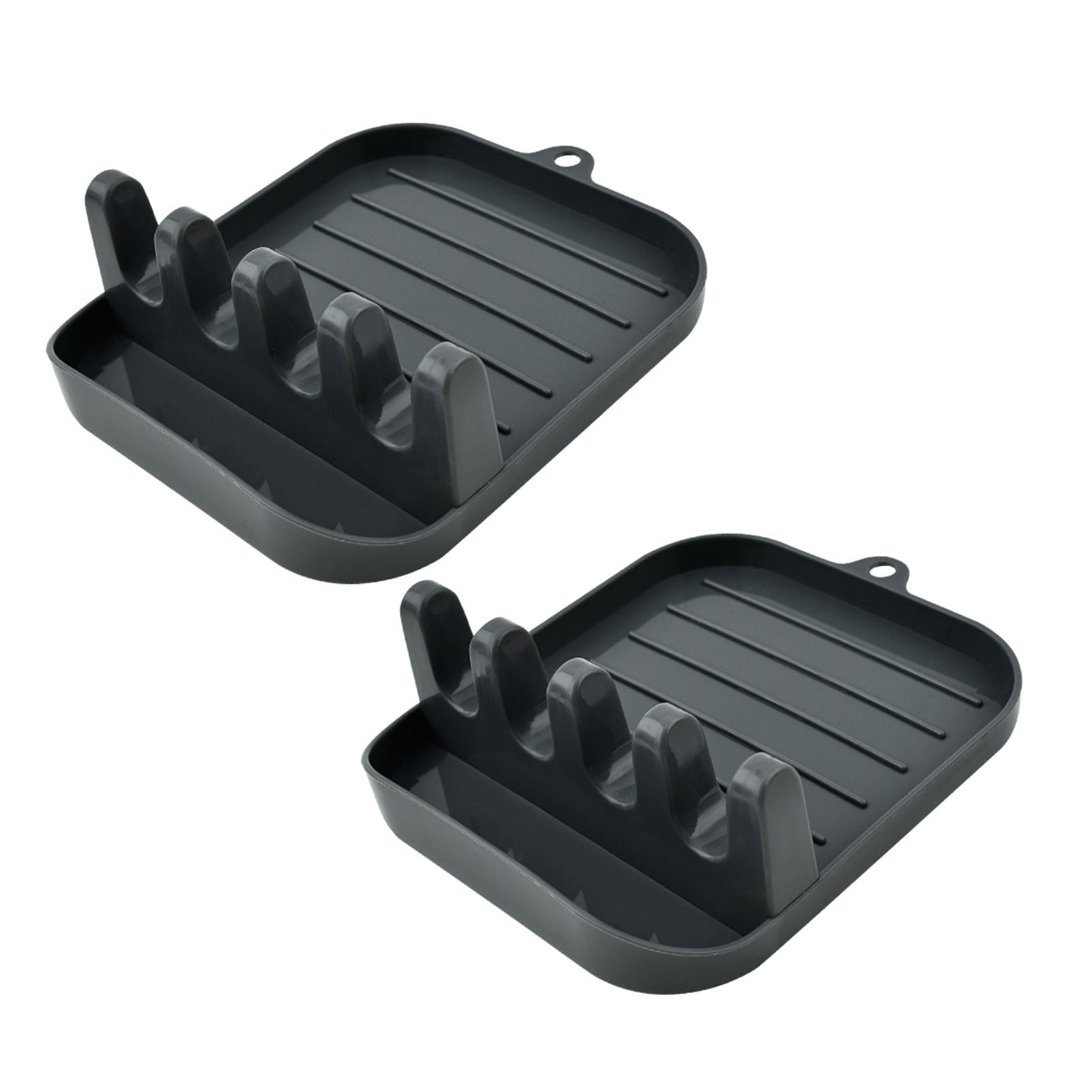 Bolincty 2 Pack Lid and Spoon Rest for Kitchen Counter, Cooking Ladle ...