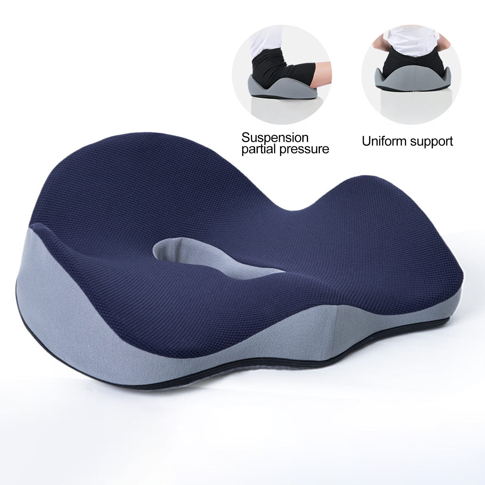 Bolincty Ergonomic Buttocks Cushion Hemorrhoid Seat Pad U-shaped ...
