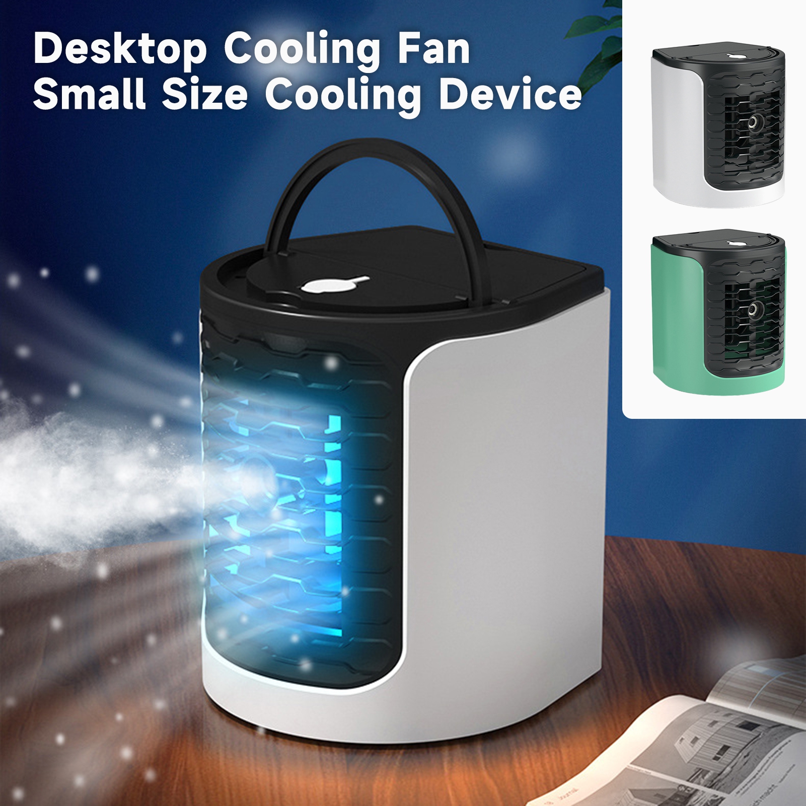 Bolincty Portable Air Conditioners Fan, Mini Air Conditioner Fan with ...