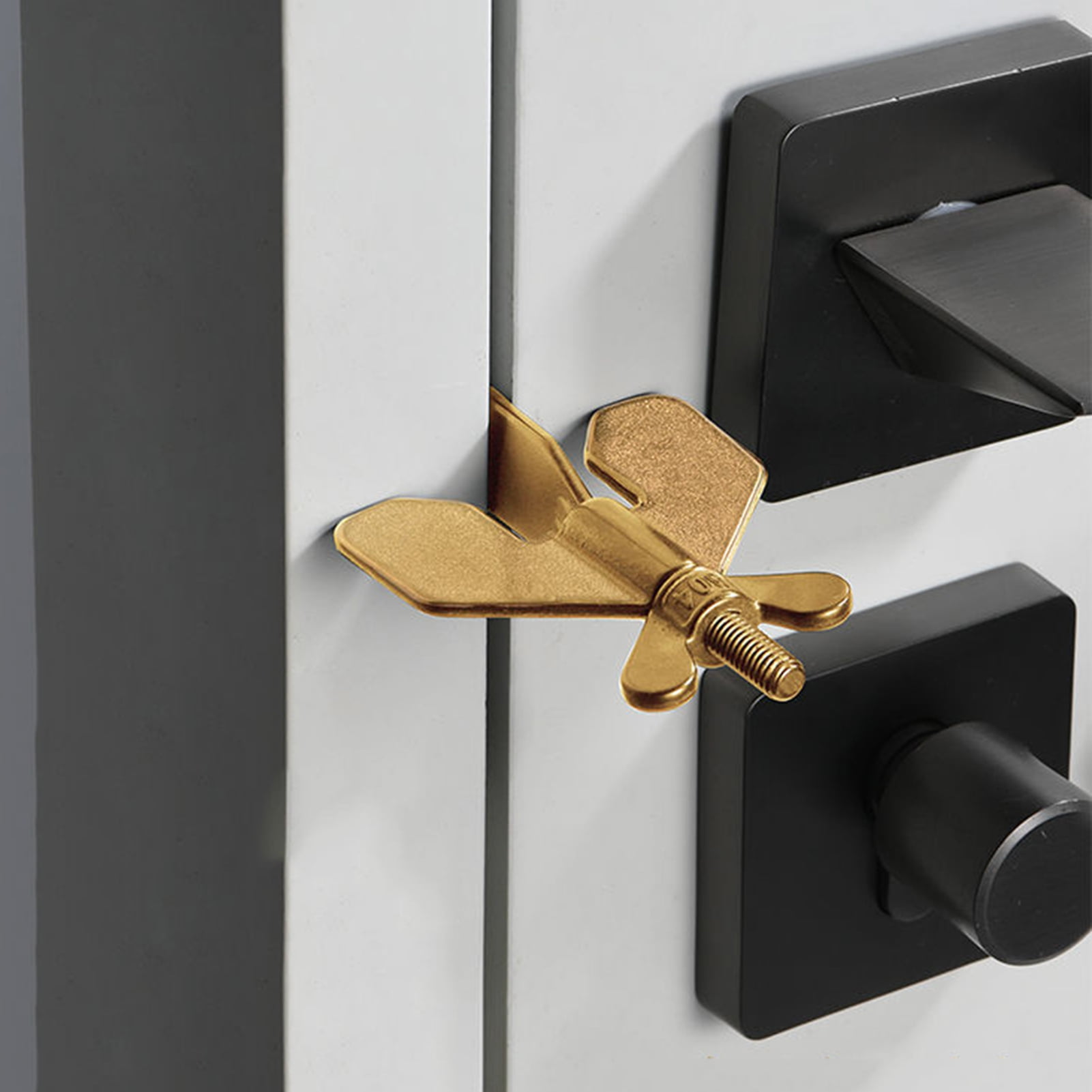 Bolincty Portable Door Lock Alloy Steel Additional Privacy Home ...