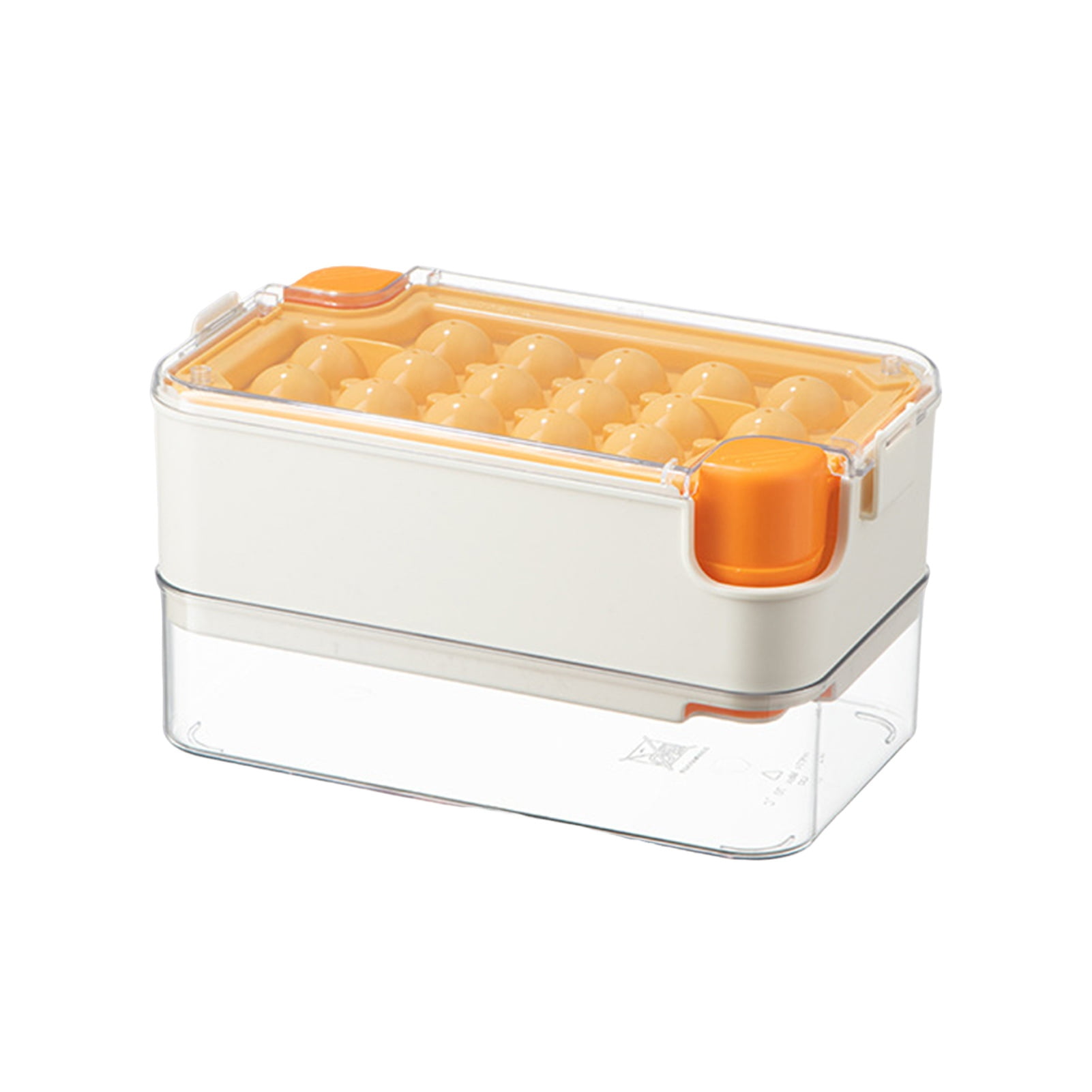 Bolincty Round Ice Cube Tray Set with Ice Scoop,Ice Trays with Lid ...