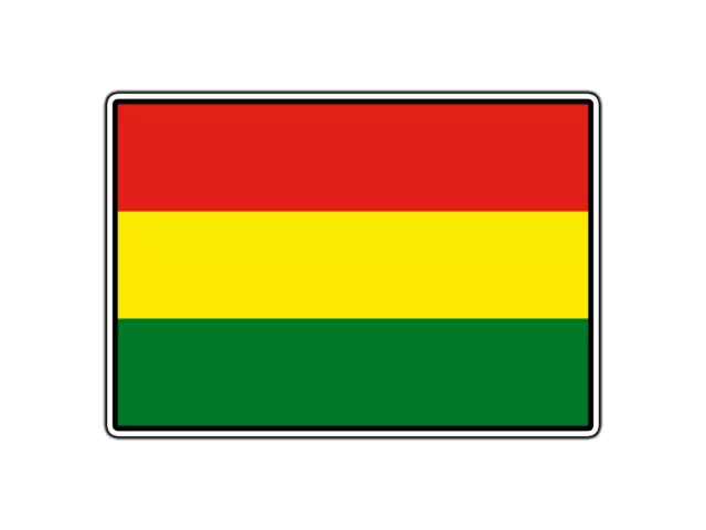 Bolivia Civil Flag Waterproof Sticker Phone Decal Water Bottle Stickers ...