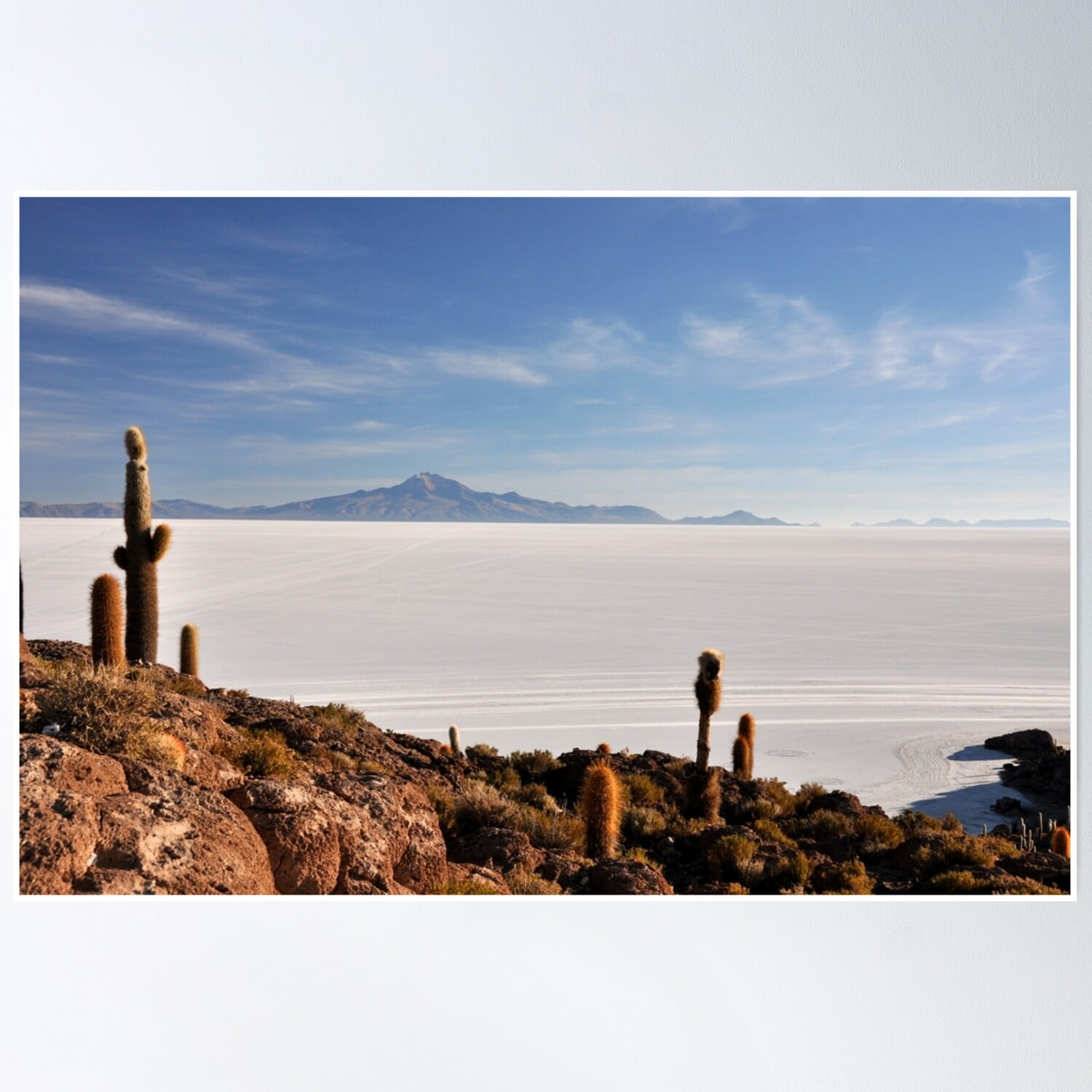 Bolivia - Salar De Uyuni Poster Wall Art, Modern Wall Decor, 12x18 ...