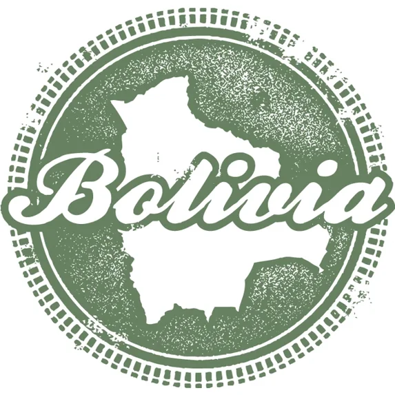 Bolivia South America Map Travel Stamp Car Sticker Phone Decal Water ...