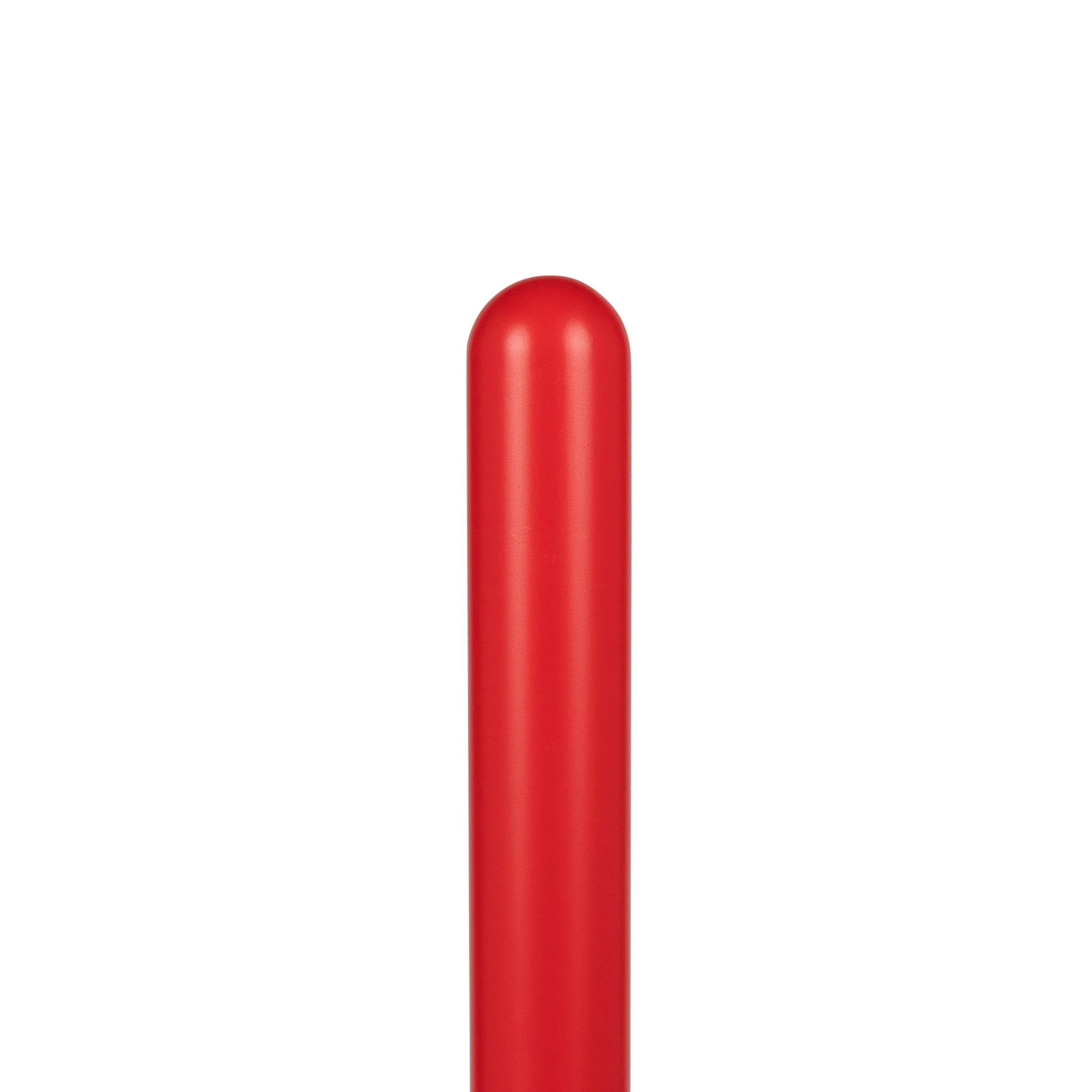 BollardGard 4" x 52" 1-Pack Round Top Bollard Cover - Innoplast (Red No ...