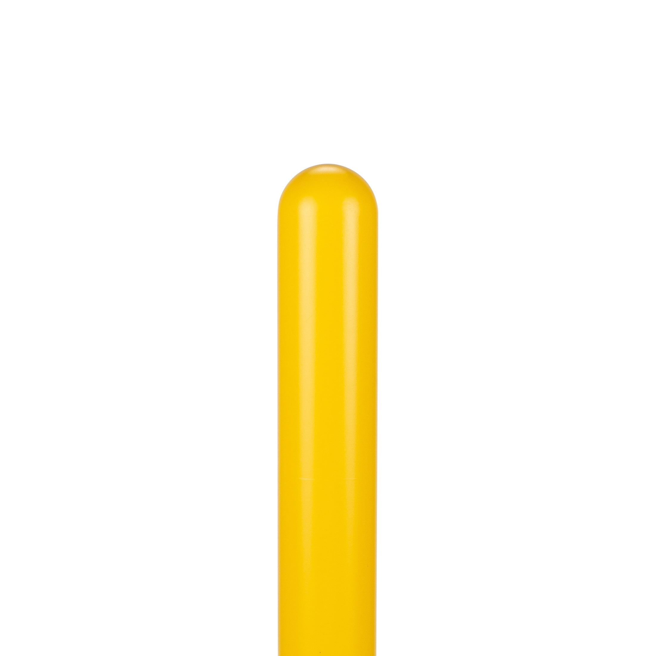 BollardGard 4" x 52" 1-Pack Round Top Bollard Cover - Innoplast (Yellow ...