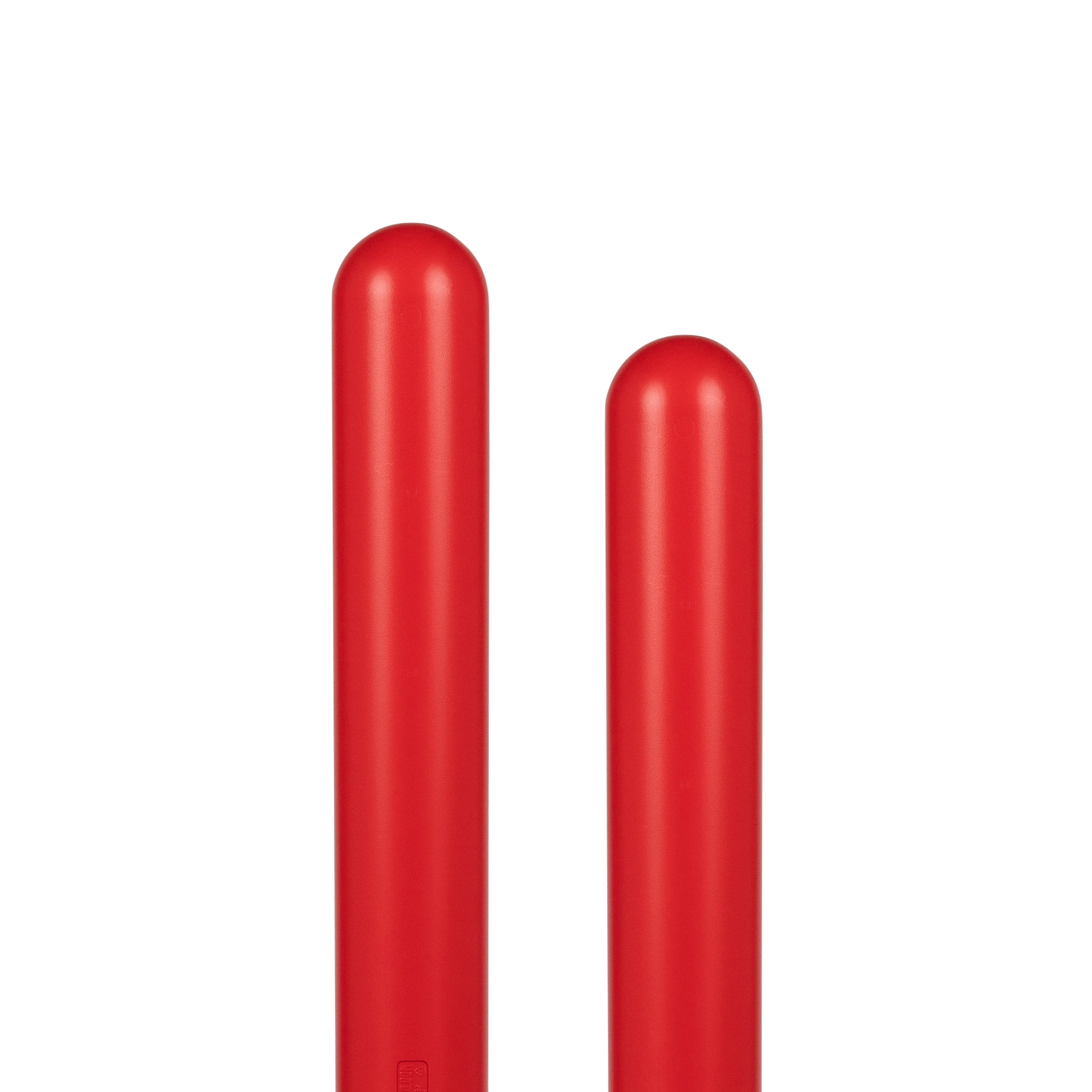 BollardGard 4" x 52" 2-Pack Round Top Bollard Cover - Innoplast (Red No ...