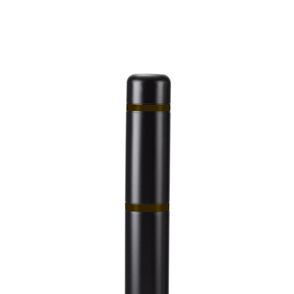 BollardGard 4" x 52" Bollard Cover - Innoplast (Black Black Tape ...