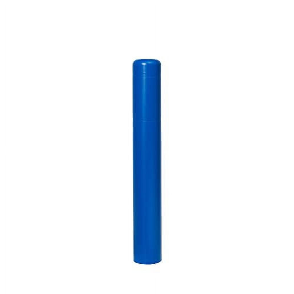 BollardGard 7" x 52" Bollard Cover Blue - Innoplast (Blue no Tape ...
