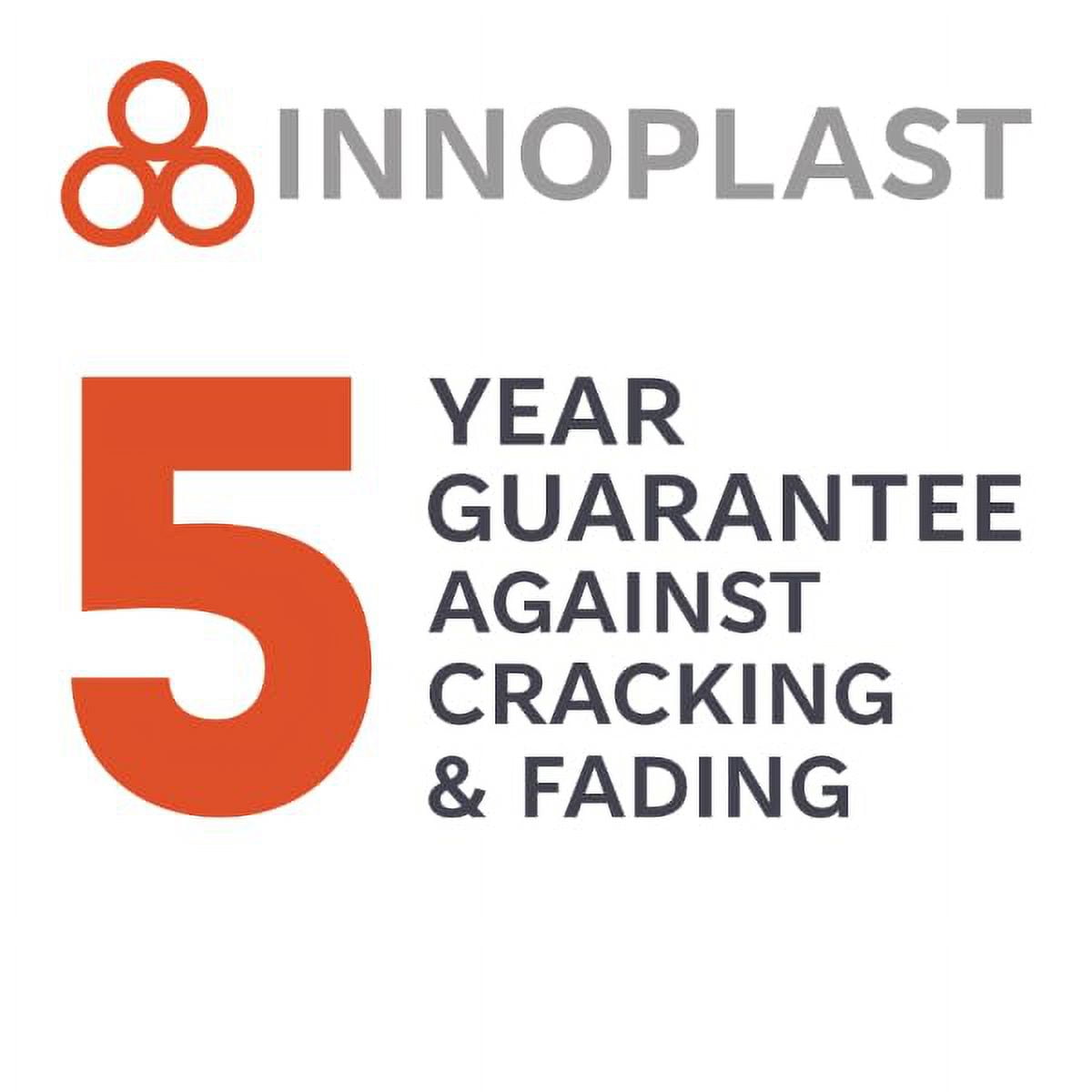 BollardGard 7" x 52" Bollard Cover Packs - Innoplast (2-Pack, White ...