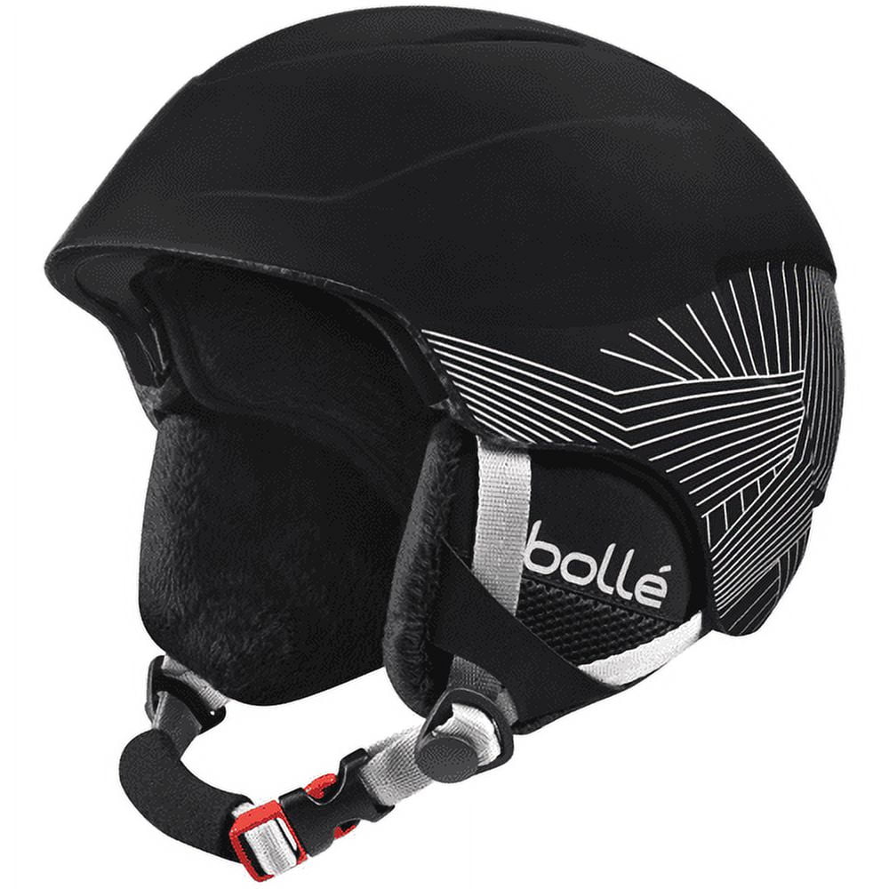 *Bolle Helmets 30992 Soft Black and Silver 51-53cm B-Lieve - Walmart.com