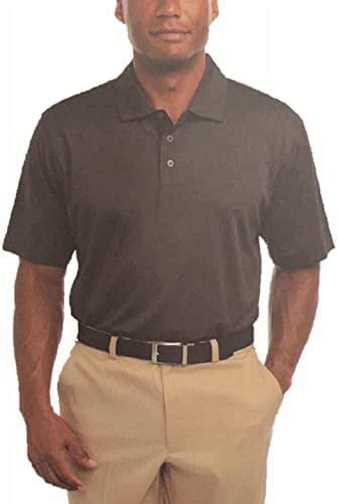 Bolle Men's Short Sleeve Performance Polo (Black, Large Tall) - Walmart.com