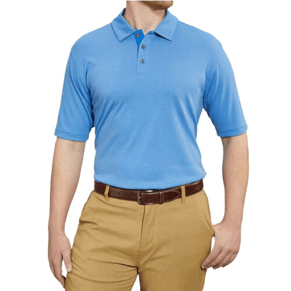 Bolle Men's Short Sleeve Polo Shirt ( Blue, XL) - Walmart.com