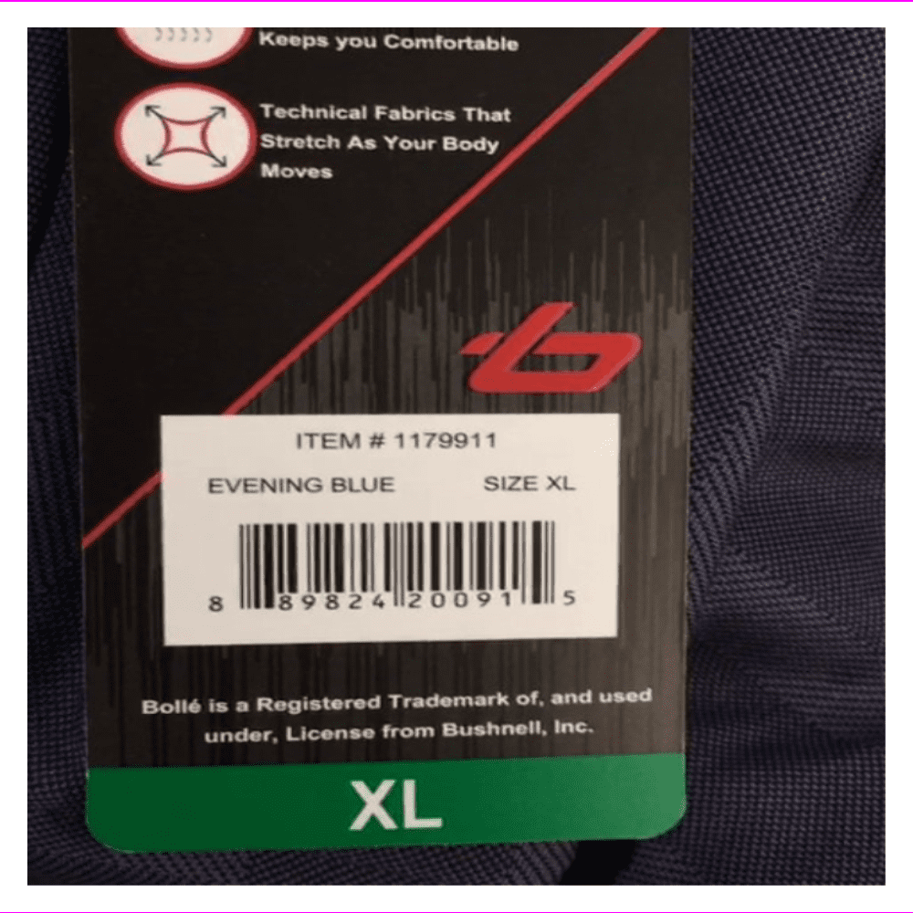 Bolle Men's Side Vents at Hem Short Sleeve 3-button placket Stretch ...